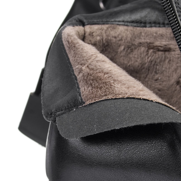 Botki skórzane Artiker 53C0518 czarne
